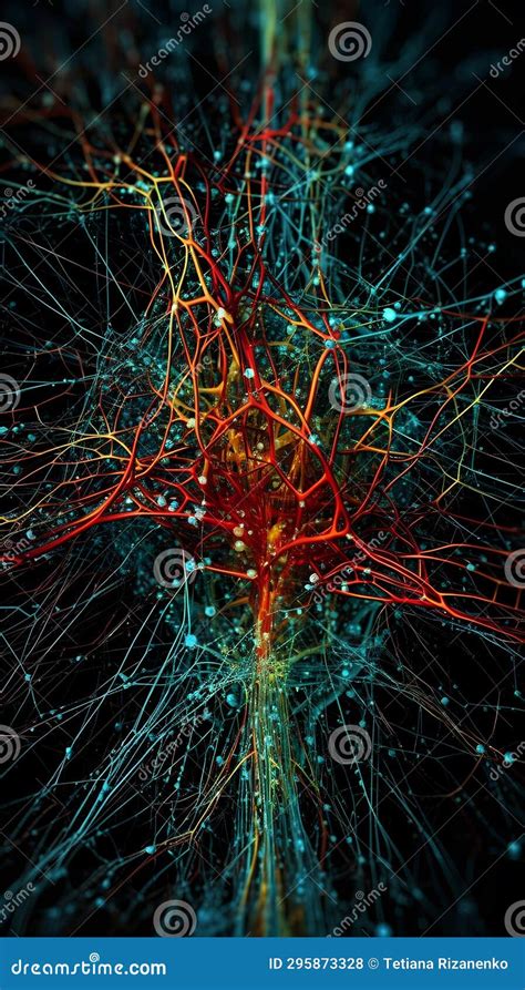 Visualizing Neural Connections Creative Illustration Stock Illustration Illustration Of