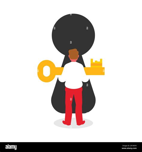 Keyhole With Keyhole Icon Keyhole With Keyhole Vector Illustration Stock Vector Image And Art Alamy