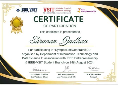Shravan Jadhav On Linkedin Generativeai Aiinnovation Ieee Continuouslearning Techexploration