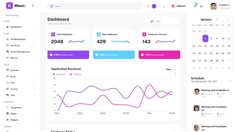 kleon php admin dashboard template by srbthemes codecanyon