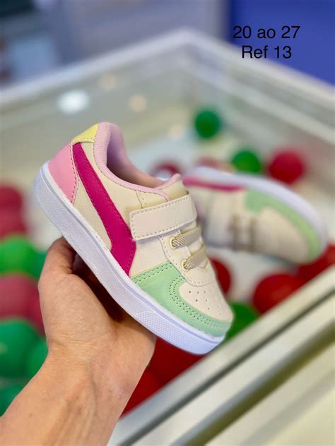 Tênis Velcro Infantil Tenis Atacado 30 Shoes