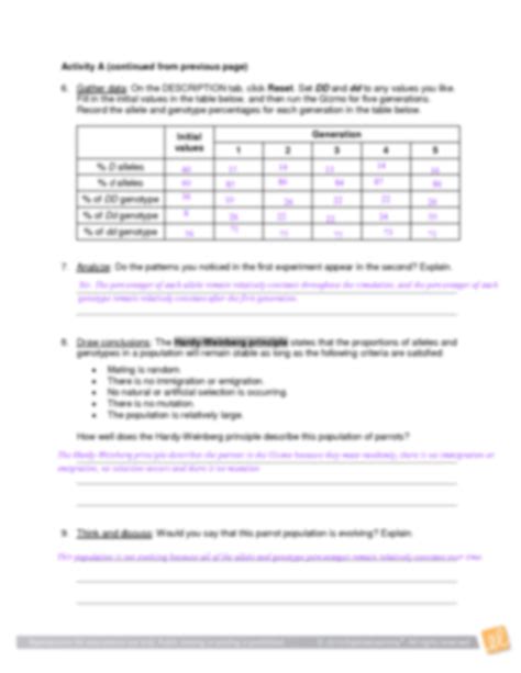 Hardy Weinberg Equilibrium