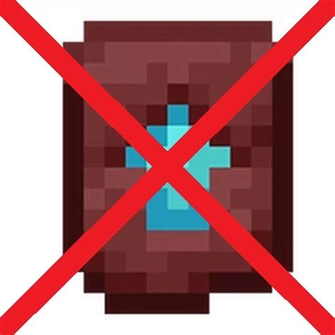 No Netherite Upgrade Templates Minecraft Data Pack