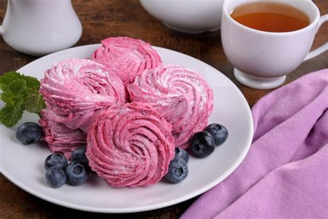 Черничный зефир – простой и вкусный рецепт, как приготовить пошагово