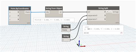 Exporting Csv Point Data Dynamo