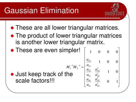 Ppt Linear Systems Lu Factorization Powerpoint Presentation Free