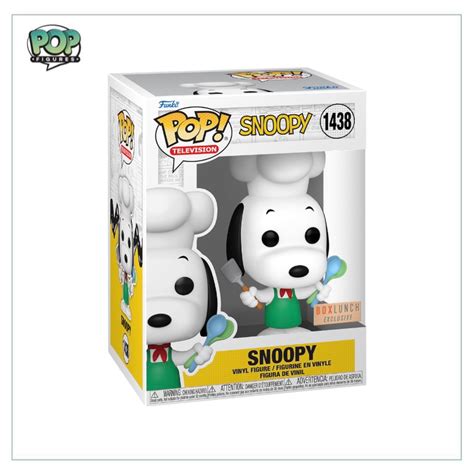 Snoopy 1438 Chef Funko Pop Snoopy Boxlunch Exclusive