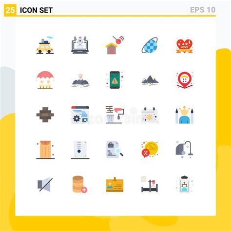 25 Flat Color Concept For Websites Mobile And Apps Love Badge Heart