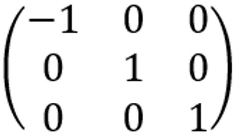 Transformation Matrices In Three Dimensions Flashcards Quizlet