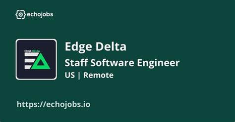 Edge Delta Is Hiring Staff Software Engineer Backend Us Remote