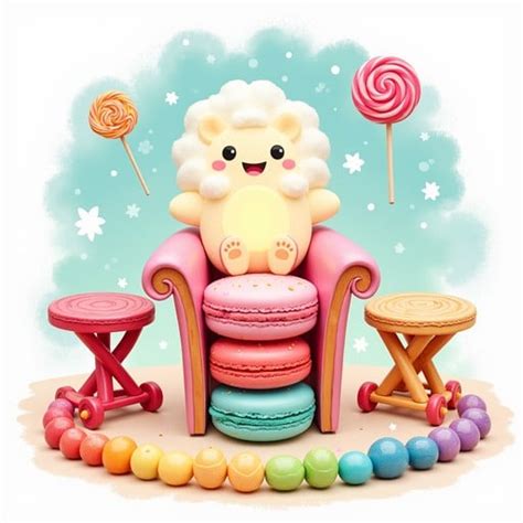 Free Sweet Candy Throne Image Download At Stockcake