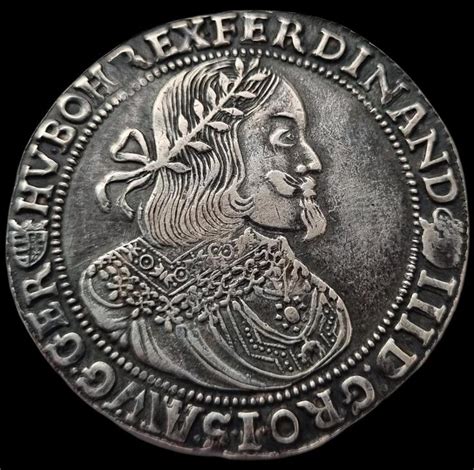 Stříbrny Tolar 1655 Kbferdinand Iii Aukro