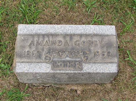 Amanda Hopkins Gorby 1867 1959 Memorial Find A Grave