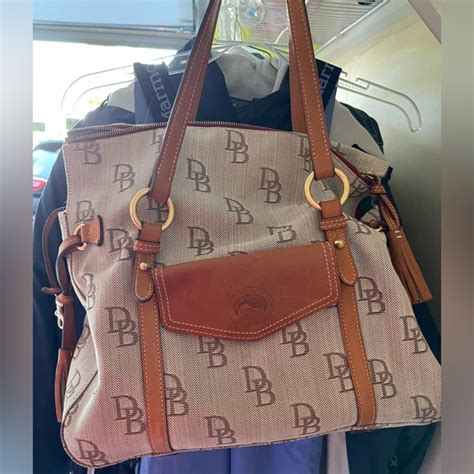 Dooney And Bourke Bags Dooney Bourke Jacquard And Florentine Leather