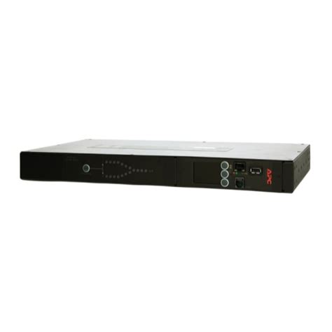 Ap4434 Apc Rack Ats 208v 20a C20 In 8 C13 1 C19 Out Ap4434 Touchpoint Technology