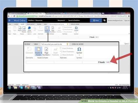 3 ways to create a header in mla format wikihow