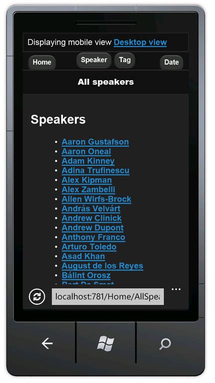 Aspnet Mvc 4 Mobile Features Microsoft Learn