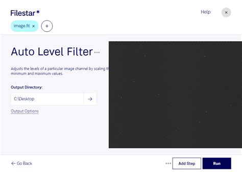 Filestar Auto Level Fit Filter