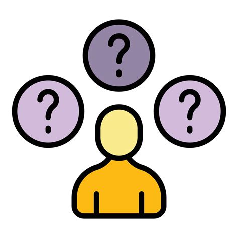 Ambiguity Icon Vector Flat 26608042 Vector Art At Vecteezy