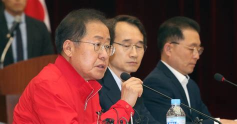 폭우에 골프 친 홍준표 “대구는 피해 없어…주말은 자유”