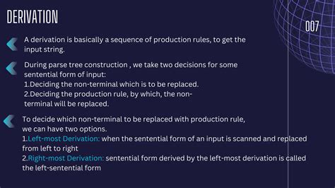 Compiler Design Course Focus Of Chapter 3 And 4 Part Ppt