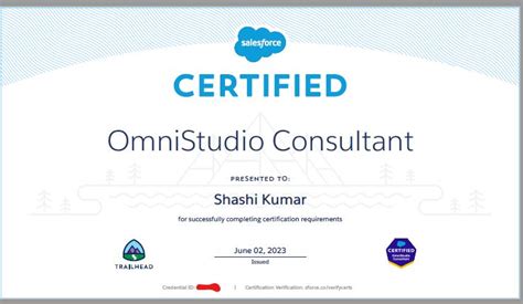 Salesforce Salesforcecertified Trailhead Shashi Kumar