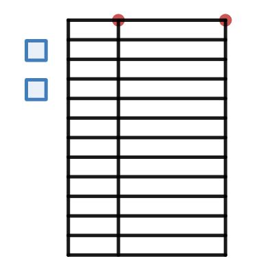 Scrolling Table Desmos