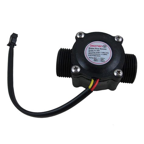 Buy Digiten G3 4 Water Flow Sensor Food Grade Hall Effect Sensor Flow Meter Flowmeter Counter