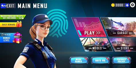 Police Car Chase Gui Design On Behance