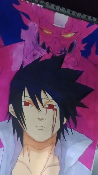 Sasuke Uchiha Drawing Part 2 Animedrawing Anime Art Shorts Sasuke Youtube