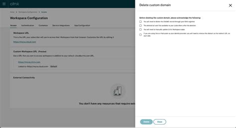 Configure A Custom Domain Citrix Workspace™