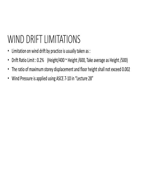 Wind Drift Pdf