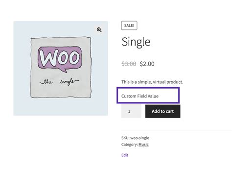 Custom Fields On Products Documentation Woocommerce