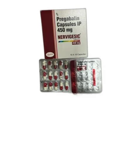 Nervigesic Pregabalin Capsules 300 Mg At ₹ 110 Stripe In Nagpur Id 2854102915988