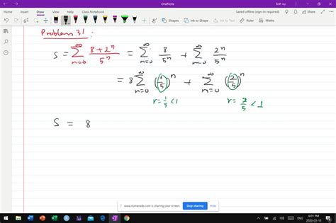 Use The Formula For The Sum Of A Geometric Series