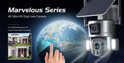 ls vision dark night soul 4k dual lens ptz bullet linkage 4g wifi