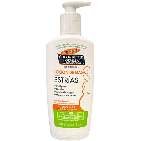 Locion De Masaje Cocoa Butter Formula Palmers Para Estrias De 250ml