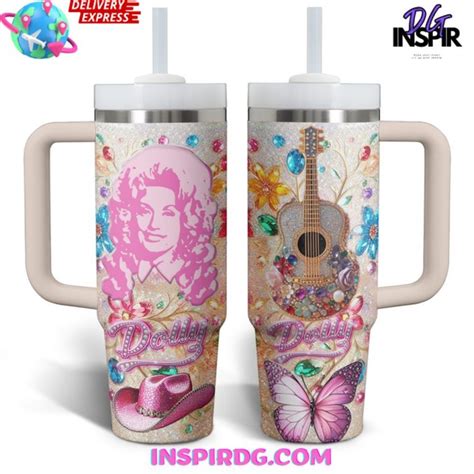 Dolly Parton Magical Stanley Tumbler Cup Inspirdg