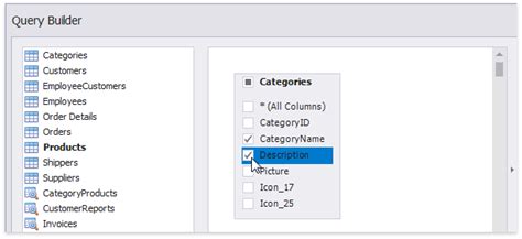Use The Query Builder Business Intelligence Dashboard Devexpress