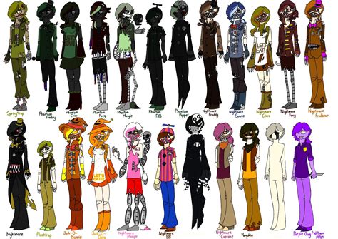 Humanized Fnaf Animatronics Part 2 Five Nights At Freddys Amino Amino