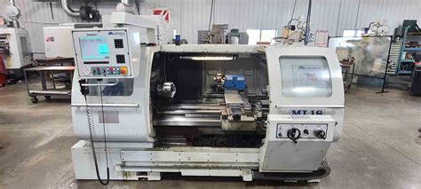 Milltronics Ml 18 Cnc Lathe 2005 Steady Rest Follow Rest 8 Tool Stations 2 500 Rpm Spindle