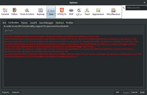 1804 Java Project In Netbeans 82 Is Not Working Ask Ubuntu
