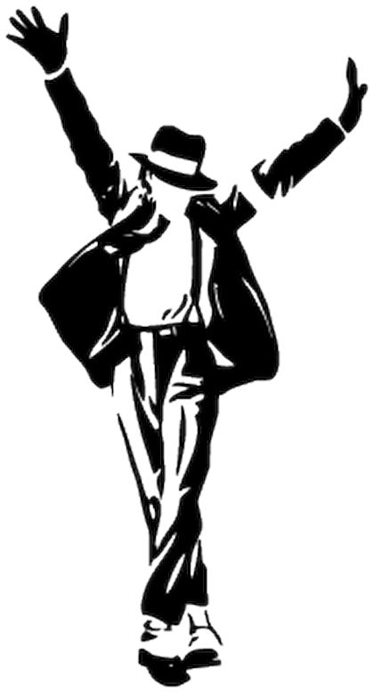 Download Michael Jackson Decal 6 Michael Jackson Black And White