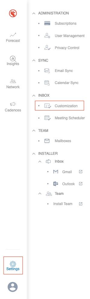 Customize Fields In Ebstas Add Email To Salesforce Ebsta Knowledge Base
