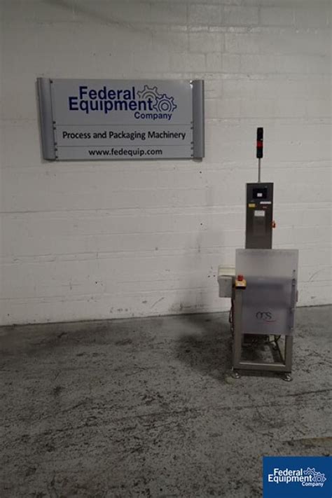 Ocs Checkweighers Model Ec Federal Equipment Company