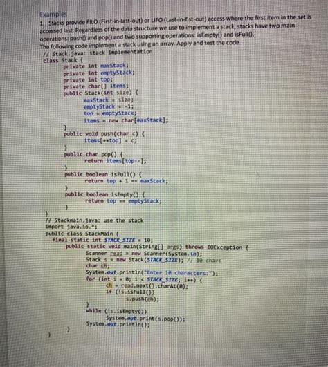 Solved Homework 1 Write Reversestackstack Stack Method