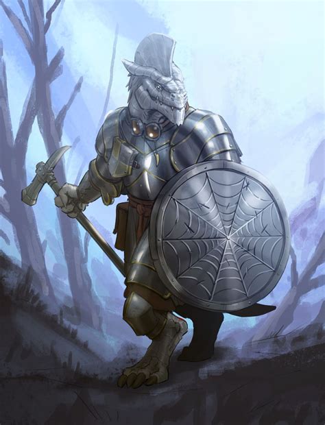 Dragonborn Fighter Bastien Aufrere On Artstation At
