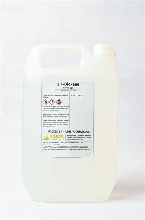 1 4 Dioxane Can Purity 9990 At ₹ 1000kg In Mumbai Id