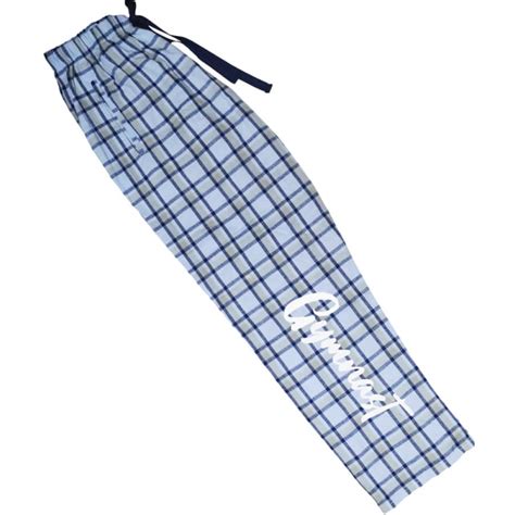 Light Blue Flannel Gymnastics Pants Snowflake Designs