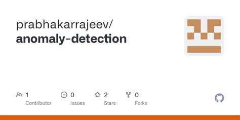 GitHub Prabhakarrajeev Anomaly Detection